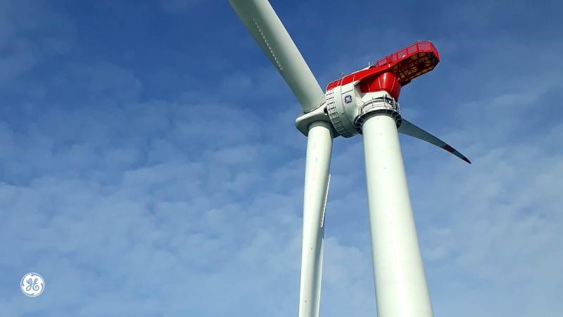 GE Installs 1st Offshore Wind Turbine at Merkur Windfarm