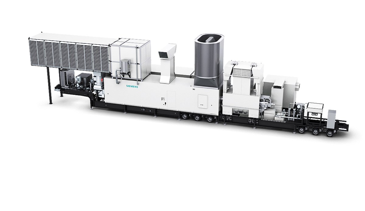 Siemens Supplies First SGT-A45 Mobile Power Generation Unit