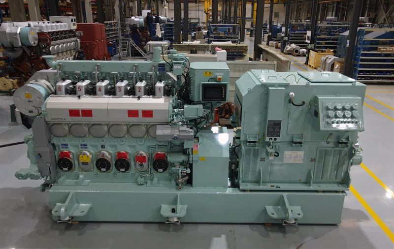 Wartsila 20DF Dual-fuel Engine Upgraded to Deliver More Powe