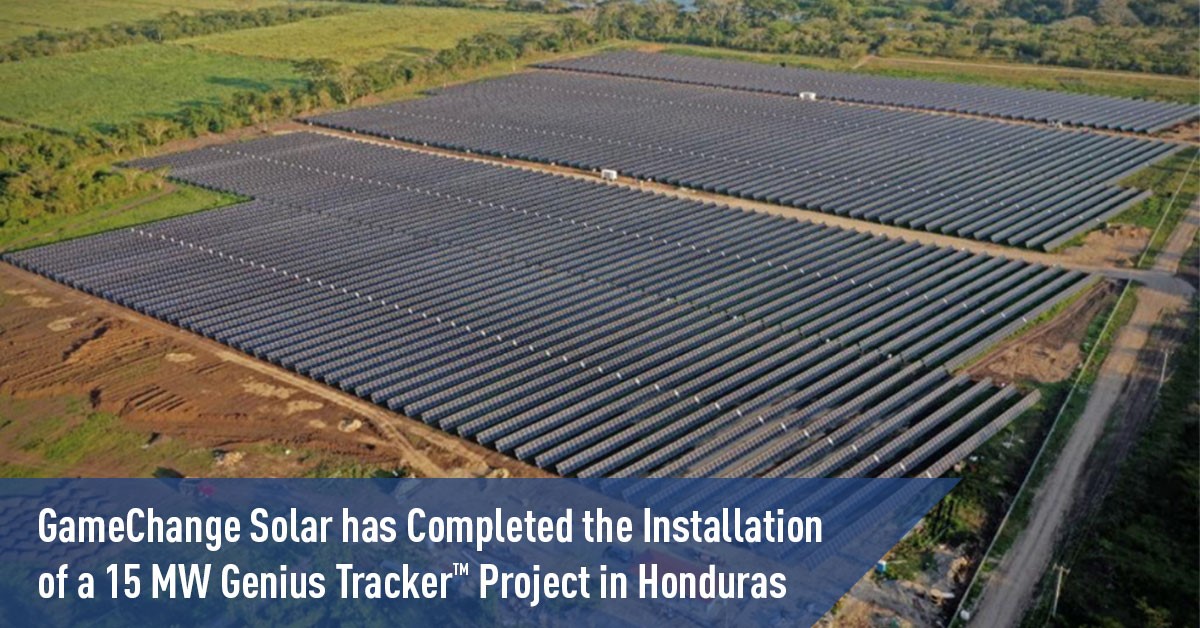 GameChange Solar has Completed the Installation of a 15 MW G
